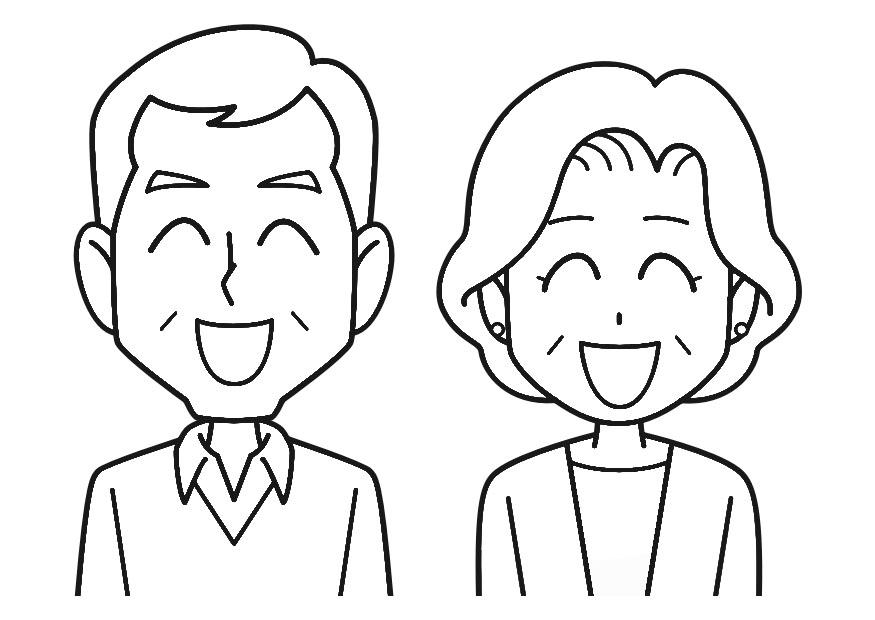 laughing coloring pages